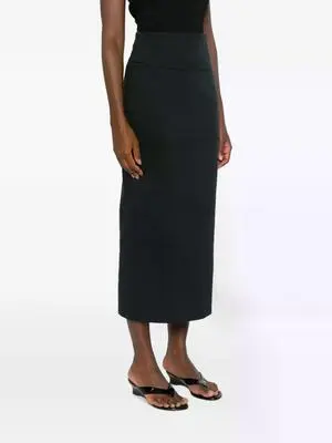 Issey Miyake High-waisted Midi Skirt