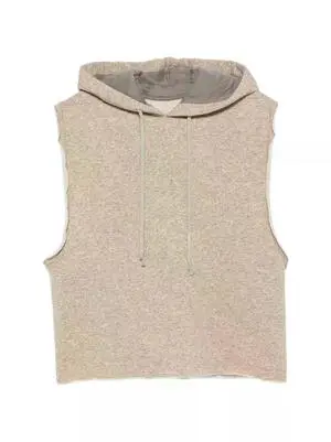 Rick Owens Sleeveless Hoodie Vest