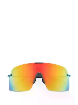 DISTRICT VISION Oversized Mirrored Lens Sunglasses - Grey