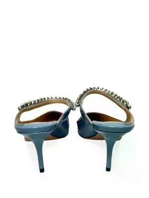 JIMMY CHOO 2010 Bing Crystal-strap Mules
