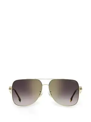 Carrera Eyewear Tone Pilot Frame Mirrored Sunglasses - Gold