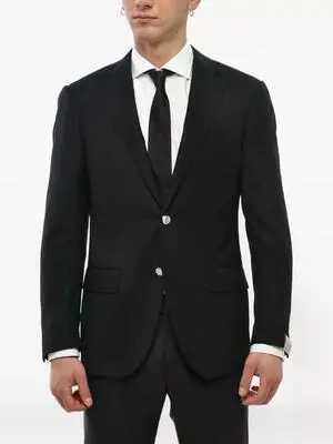 Corneliani Notch-lapel Blazer - Black