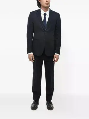 Corneliani Jacquard-weave Three-piece Suit