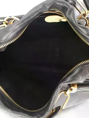 Chloé Paraty Top Handle Bag Leather Medium Satchel