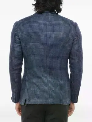 Corneliani Check-pattern Single-breasted Blazer