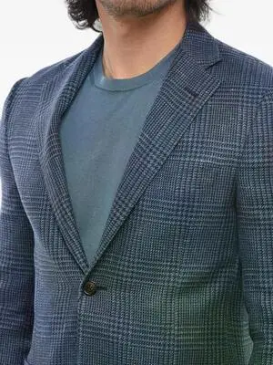 Corneliani Check-pattern Single-breasted Blazer