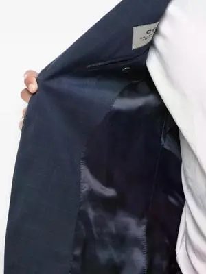 Corneliani Checked Single-breasted Blazer