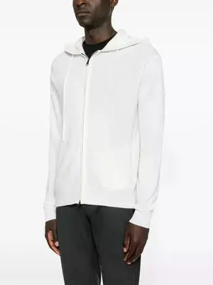 LISA YANG Emerson Zip-fastening Hoodie - Neutrals