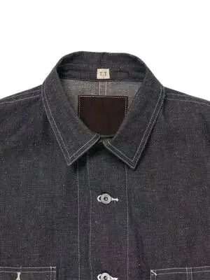 TAIGA TAKAHASHI Denim Distressed Jacket
