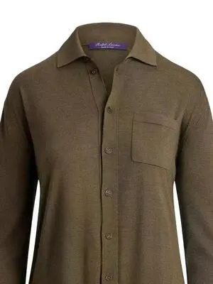 Ralph Lauren Knitted Chest-pocket Shirt