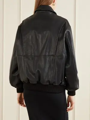 Nour Hammour Toyen Leather Jacket