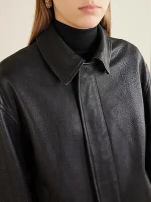 Nour Hammour Toyen Leather Jacket