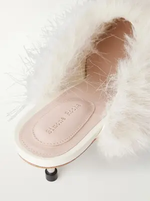 Simone Rocha Plush Mules