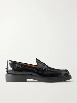 TOD'S Logo-detailed Patent Leather Loafers