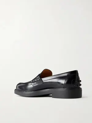 TOD'S Logo-detailed Patent Leather Loafers