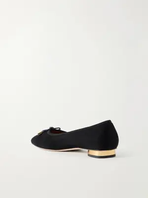TOD'S Suede Ballerina Flats