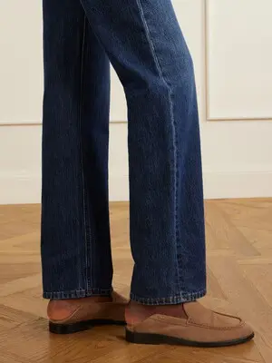 TOD'S Logo-detailed Suede Loafers