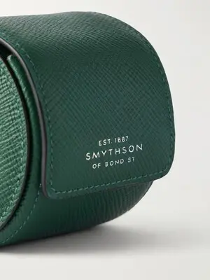 Smythson Panama Leather Single Watch Case
