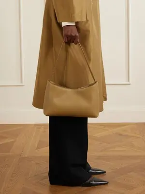THE ROW Alma Baguette Leather Shoulder Bag