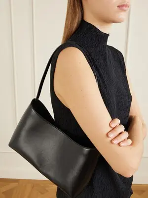 THE ROW Alma Small Leather Shoulder Bag