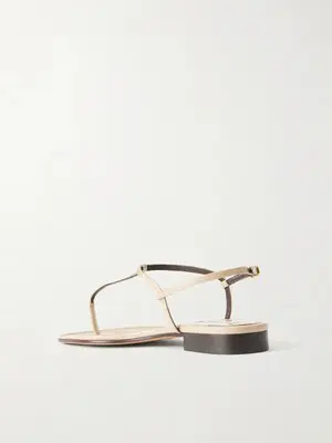 EMME PARSONS Cecilia Patent-leather Sandals