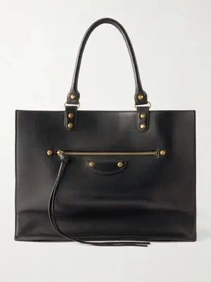 Balenciaga Le City Sleek Leather Tote