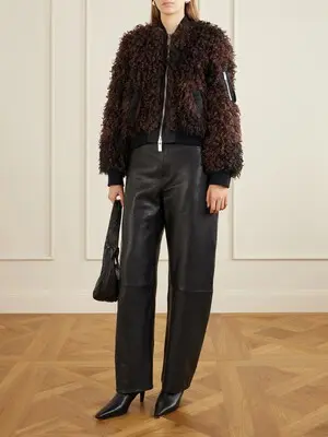 Sacai Plush Bomber Jacket