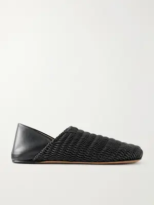 JW Anderson Woven Leather Mules