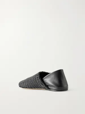 JW Anderson Woven Leather Mules