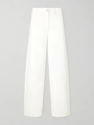NILI LOTAN Megan Straight-leg Jeans - Neutrals
