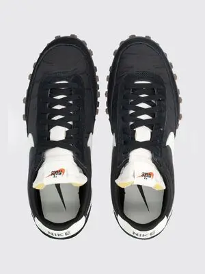 Nike Waffle Racer Nylon And Suede Sneakers