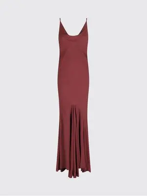 Erika Cavallini Silk Blend Maxi Dress