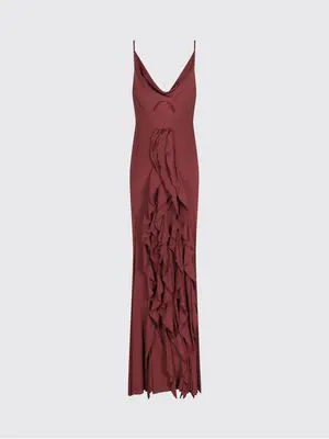 Erika Cavallini Silk Blend Maxi Dress