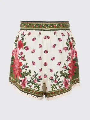 Farm Rio Floral Linen Shorts