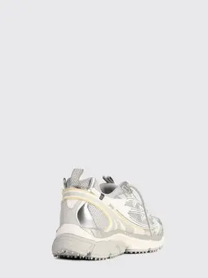 Off-White Be Right Back Leather And Mesh Sneakers