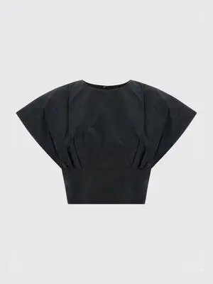 Pinko Asparago Cropped Cotton Top
