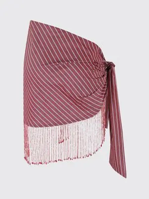 Andamane Striped Cotton Pareo Skirt