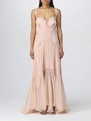 MARIA LUCIA HOHAN Ruched Maxi Dress