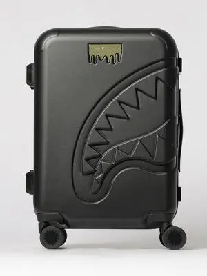 SPRAYGROUND Polycarbonate Trolley With Embossed Logo - Black