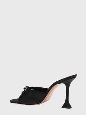 Amina Muaddi Eleonora Silk Satin Mules