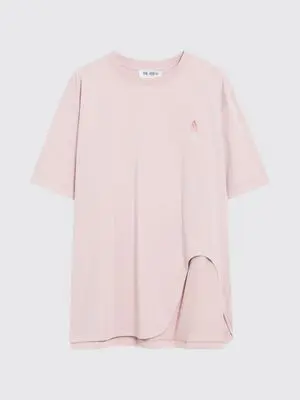 Attico Oversized Cotton T-shirts With Logo