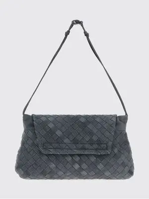 Bottega Veneta Woven Suede Crossbody Bag