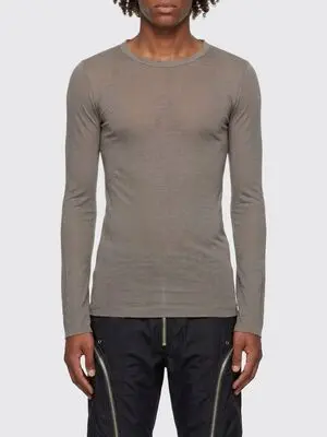 Rick Owens Cotton T-shirt - Dust