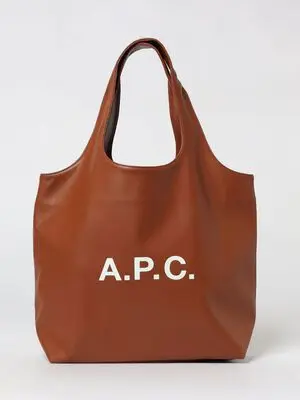 A.p.c. Tote Bag Colour - Brown