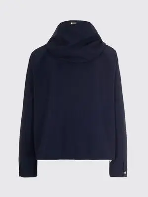 Herno Short Hooded Nylon Windbreaker Jacket With Zip Closure