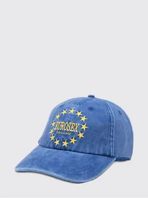 CARNE BOLLENTE Cotton Baseball Cap - Blue