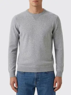 ZANONE Cotton Blend Crew Neck Sweatshirt - Grey