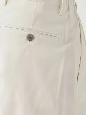 BRIGLIA 1949 Stretch Cotton Chino Trousers - Milk