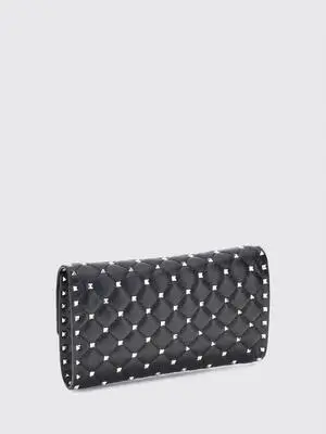 Valentino Garavani Rockstud Spike Matelassé Nappa Clutch
