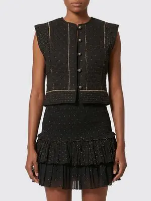 Isabel Marant Étoile Quilted Cotton Vest - Black